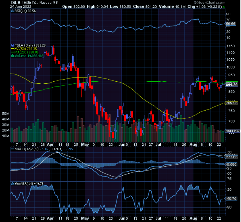 Chart of Week: Tesla Inc. (TSLA) - TradeWins Daily