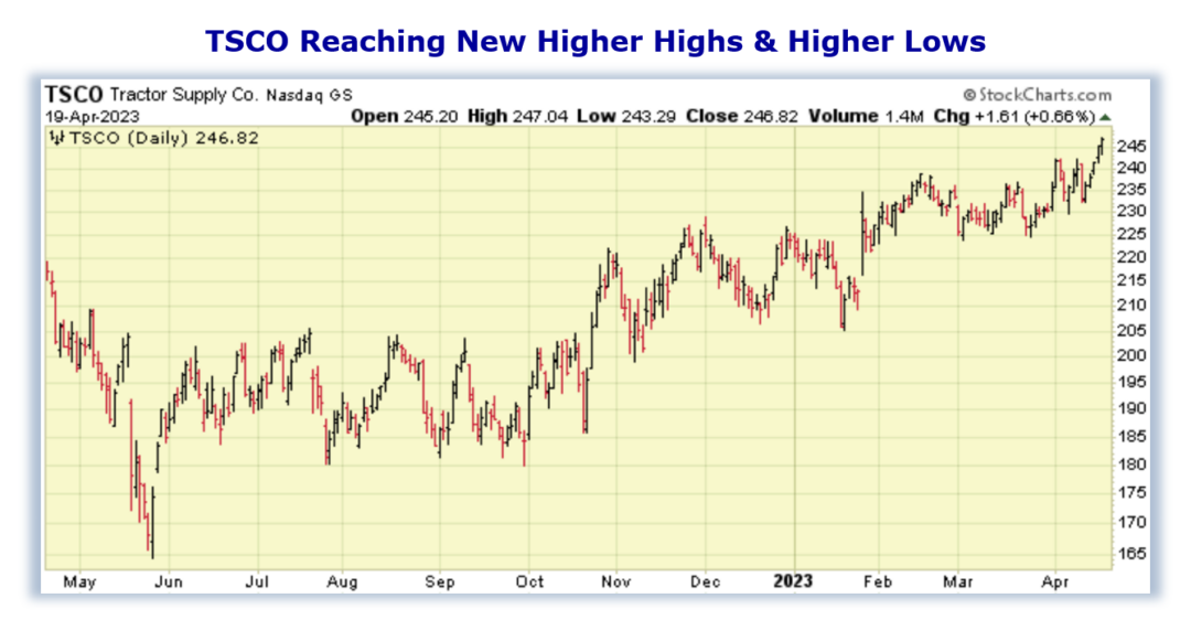 Bullish Breakout for TSCO Shares - TradeWins Daily