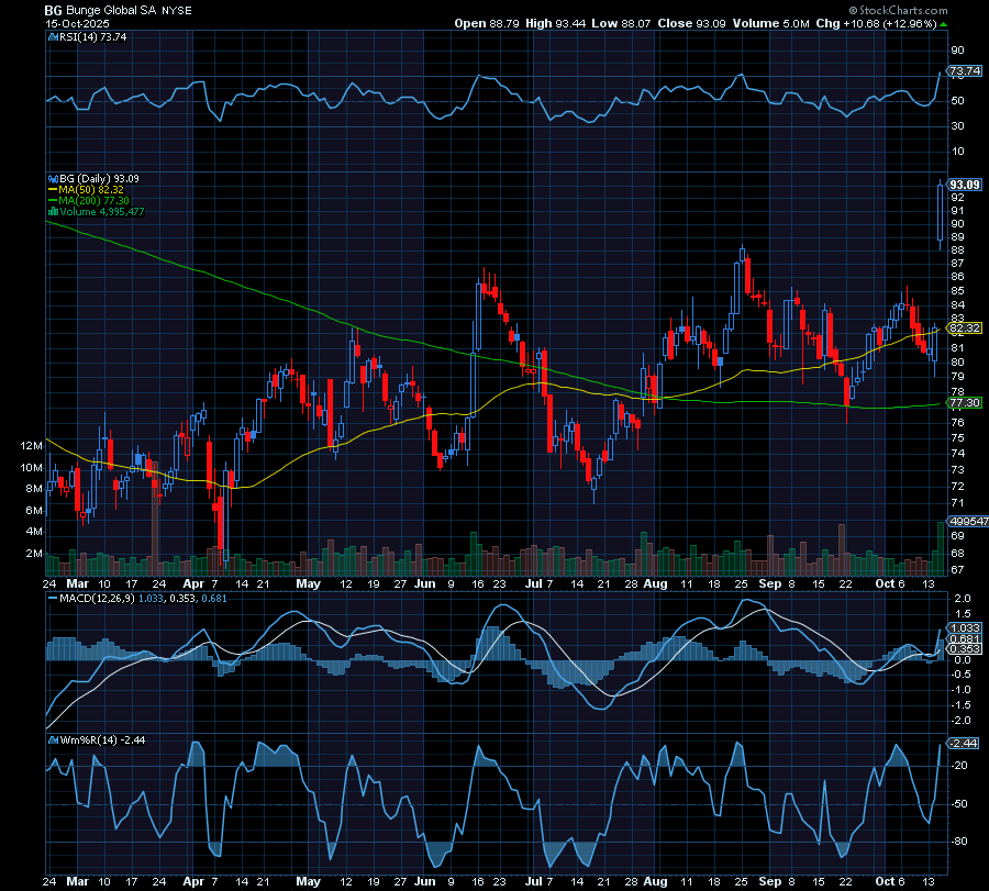 Chart of the Day: Bunge Global (BG) - TradeWins Daily